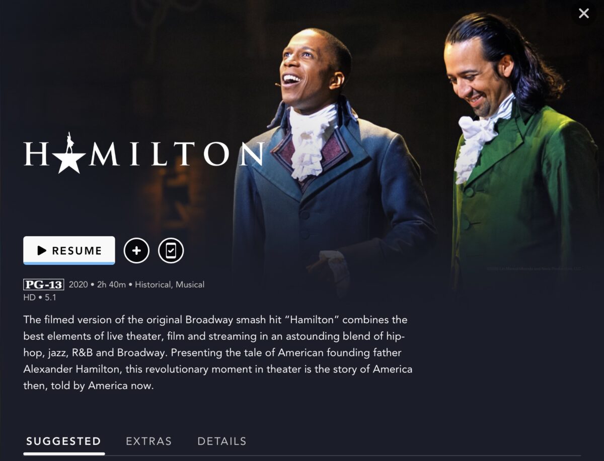 Hamilton Review - DisneywithIzzy